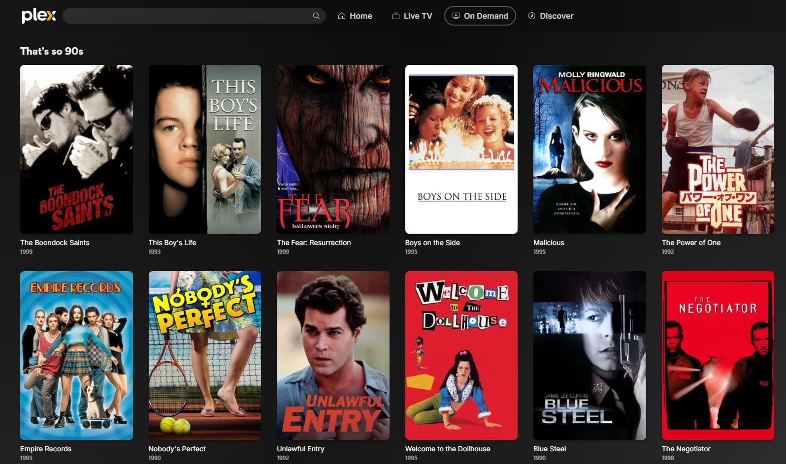 Best 90s Movies on Plex (July 2025): 15 Essential Classics